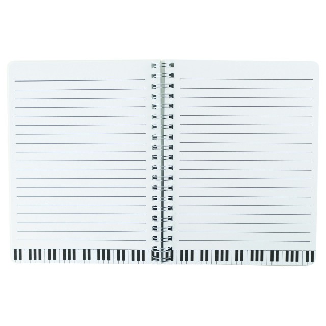 Music Note Soft Copybook - A5 | ThePiano.SG