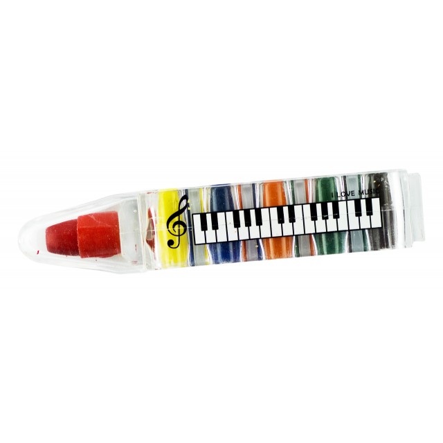Musical Notes Ruler - 15cm | ThePiano.SG