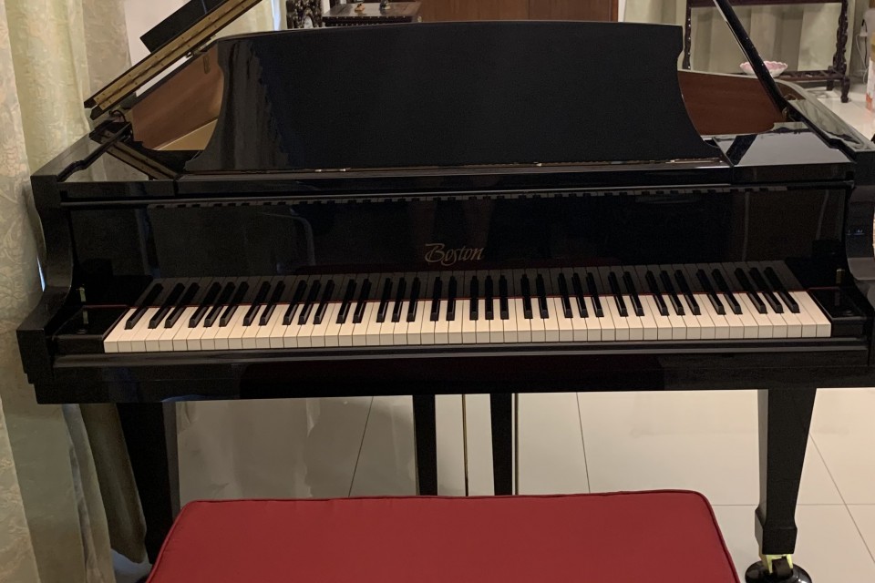 Boston Grand Piano (designed by Steinway & Sons) | Used Piano | ThePiano.SG