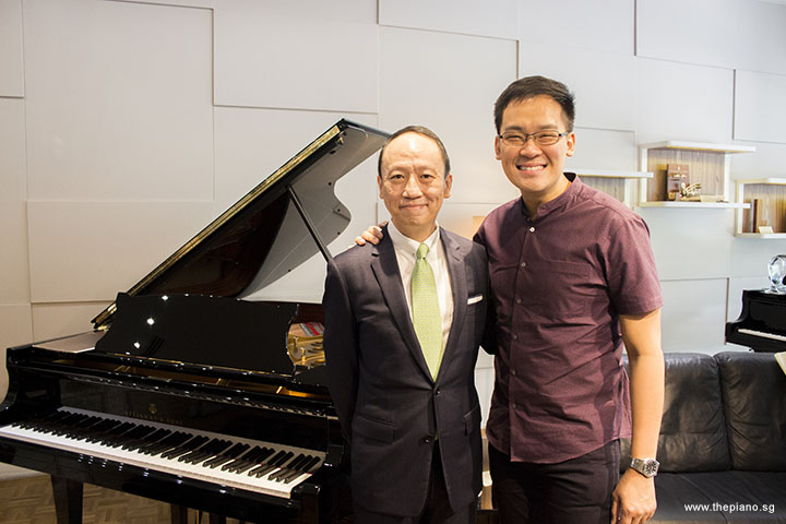 Conferment Ceremony of Steinway Artist, Benjamin Loh | ThePiano.SG