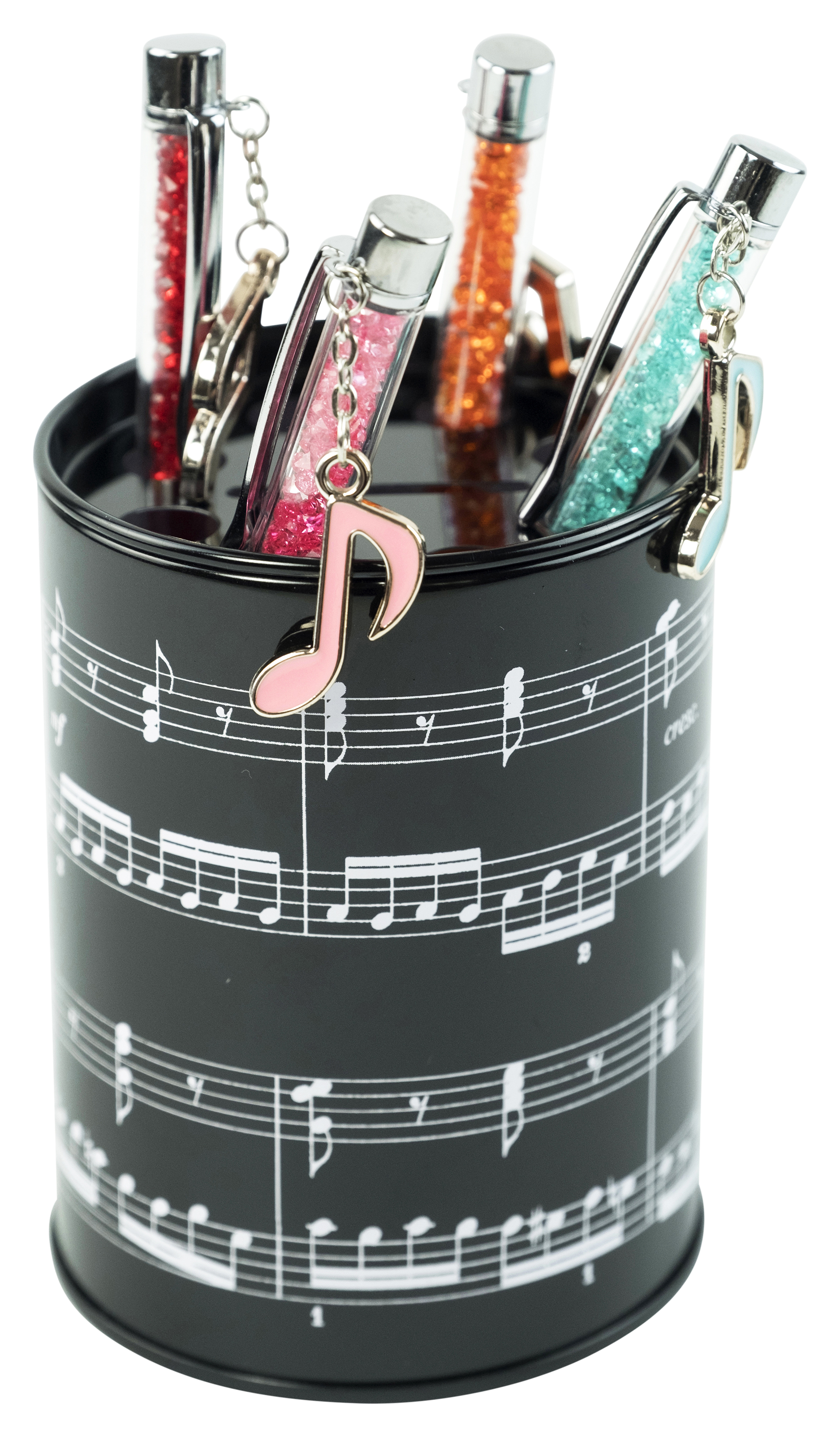 Round Musical Pen Holder | ThePiano.SG